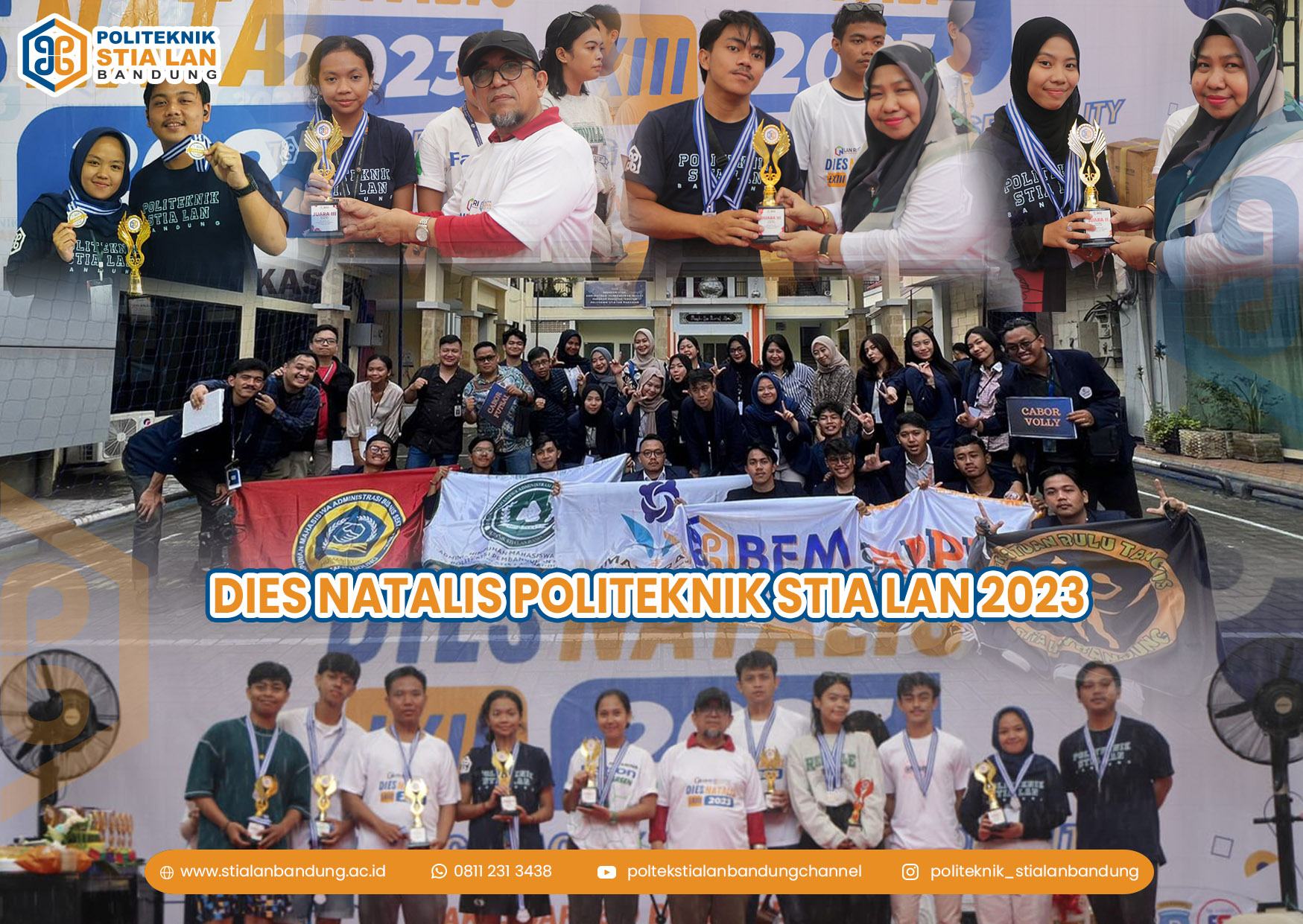 DIES NATALIS LXIII 2023 – Politeknik STIA LAN Bandung