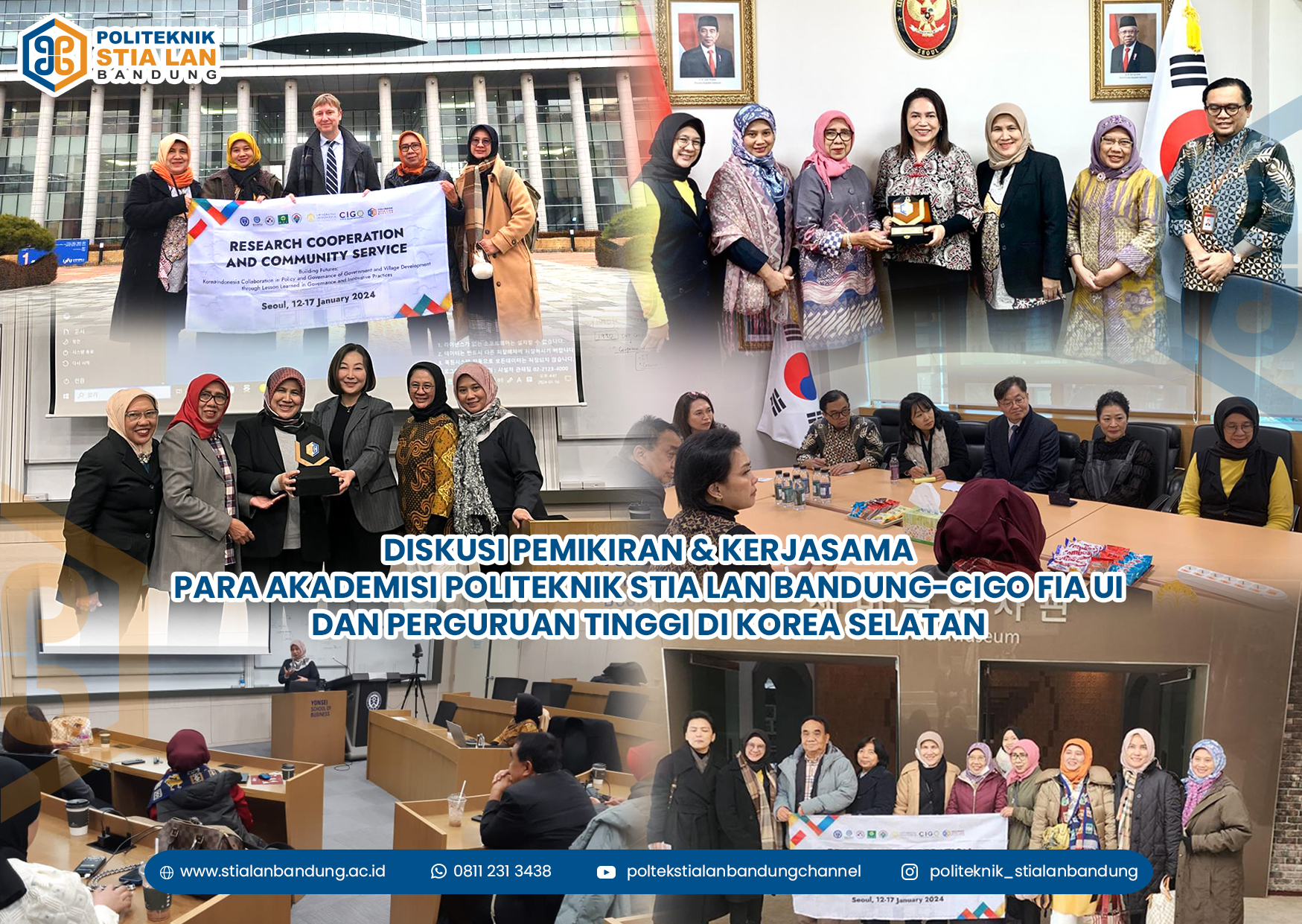 Diskusi Pemikiran & Kerjasama Para Akademisi Politeknik STIA LAN ...