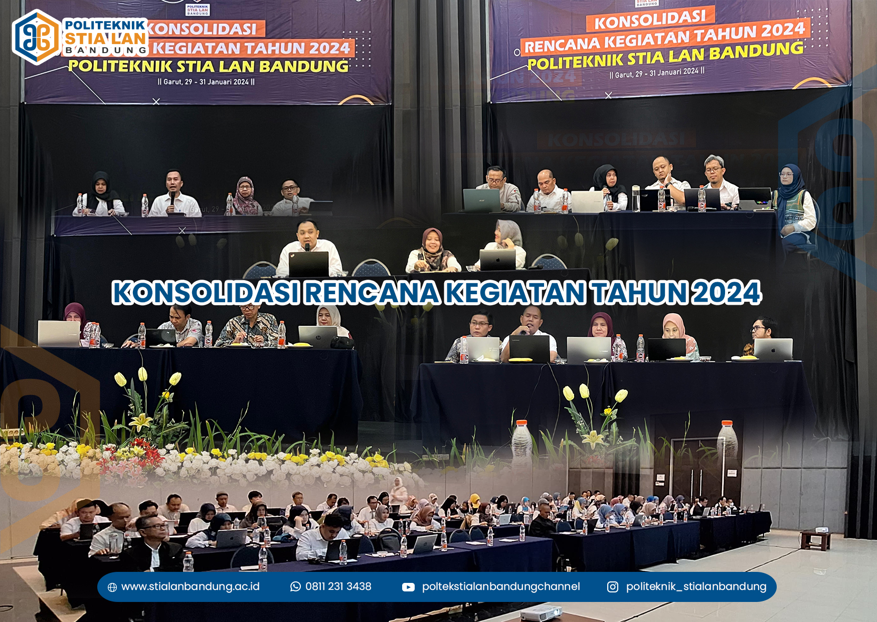 Konsolidasi Rencana Kegiatan Tahun 2024 – Politeknik STIA LAN Bandung